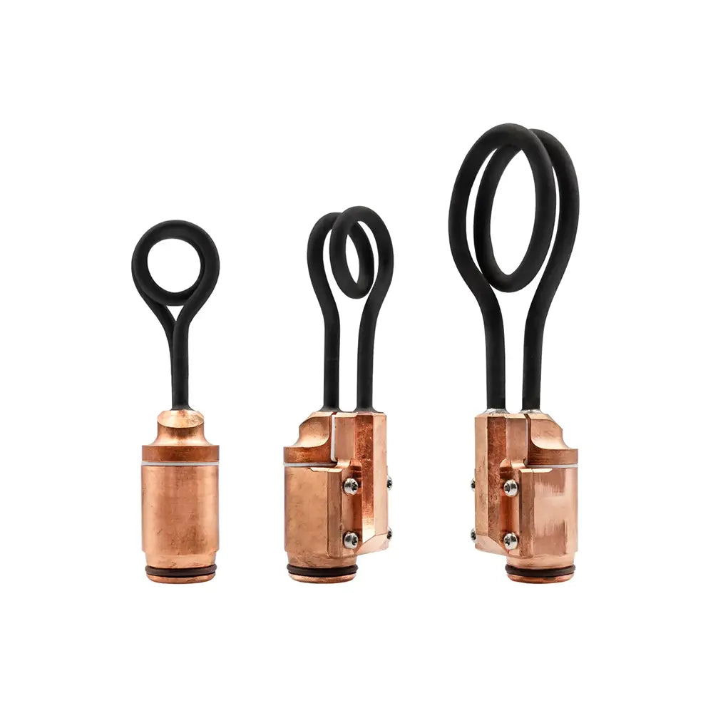 AES 21mm Double Turn Round Coil for AES HI 10 & 19 – Induction Heaters