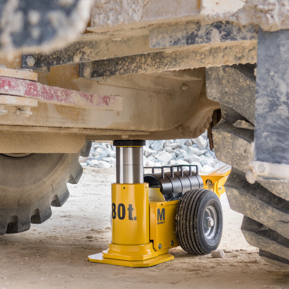 80 Ton Mining Jack - M80/42 - (2-Stage 80/50 ton) – Induction Heaters